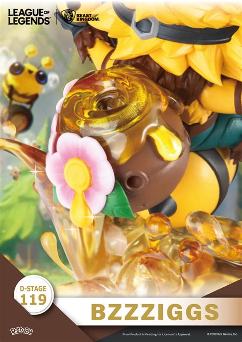 League Of Legends D Stage Pvc Diorama Set Beemo And Bzzziggs