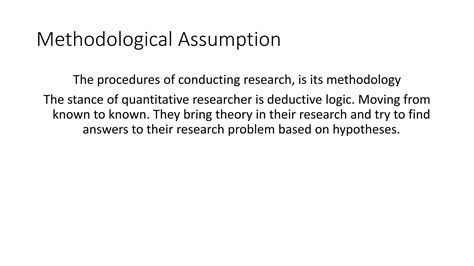 Assumptions And Paradigmspptx Assumptions And Paradigmspptx