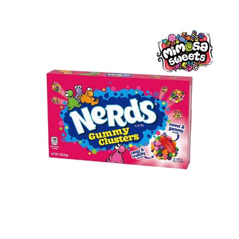Nerds Candy Gummy Clusters 85g Mimosa Sweets