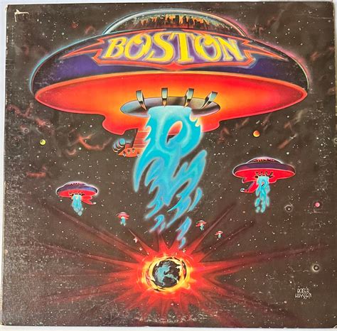 Boston Lp Their Debut Record Sleeve Shows Some Handling And Edge