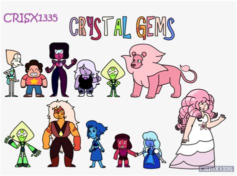 Crystal Gems Steven Crystal Gems PNG Image Transparent PNG Free Download On SeekPNG