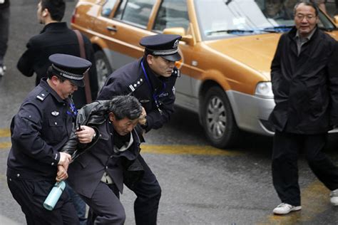 Security Raised Amid Protest Calls In China — Photos Wsj