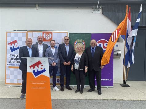 Dinko Burić U Belišću Predstavio Pokret Za Slavoniju I Lidiju Gavrić Kandidatkinju Za Zamjenicu