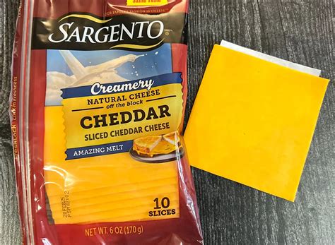 I Taste Tested 5 Popular Cheddar Cheese Slices And This One Was The Best