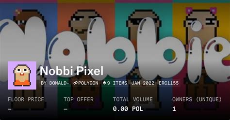 Nobbi Pixel Collection Opensea