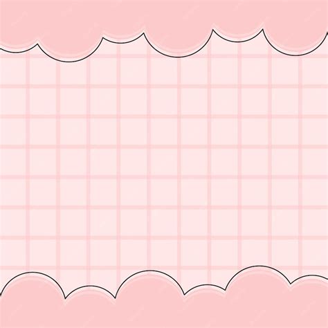 Premium Vector Cute Background Wallpaper Grid Vector