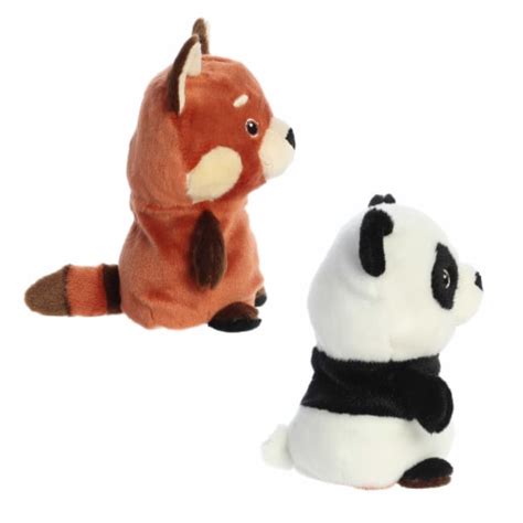 Aurora Small Eco Nation Reversible Eco Pairs 65 Inches Red Panda And Panda Plush One Size Kroger