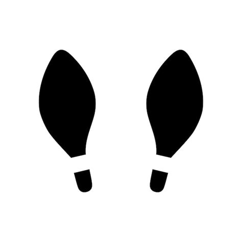 Premium Vector Human Foot Steps Vector Illustration