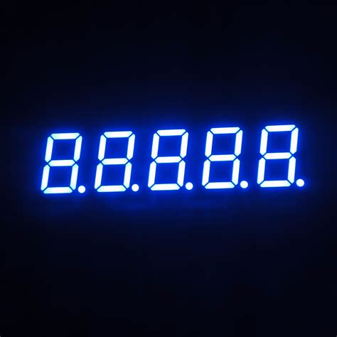 Oem 5 Digit 7 Segment Led Display Customized Factory Supplier