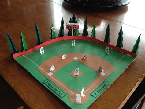 Discover 8 Baseball Diorama And Baseball Project Ideas School