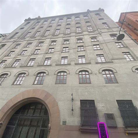 Moscow Central Telephone Station Of The Swedish Danish Russian