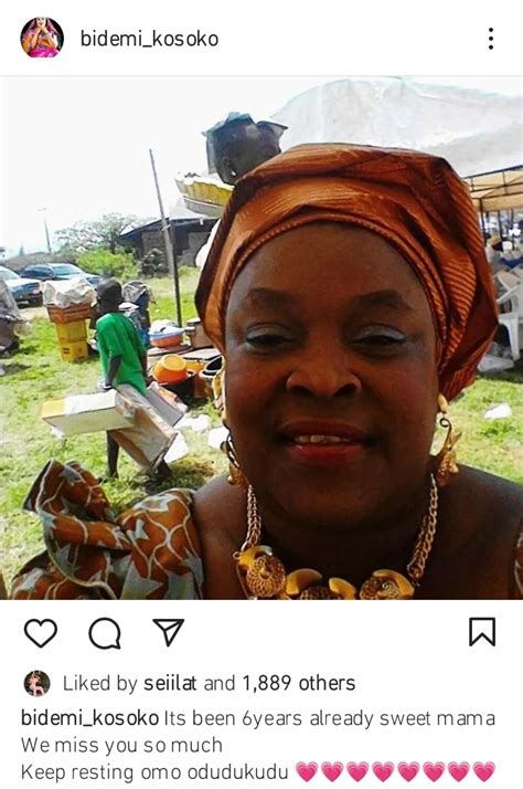 Bidemi Kosoko Joins Father Jide Kosoko In Marking Henrietta Kosokos