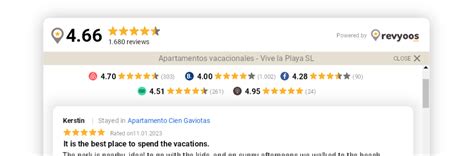 Airbnb Review Widget Revyoos The Only All In One Review Aggregator