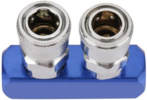Conector Rápido Neumático De 12 Mm Con Rosca Hembra De 2345 Vías