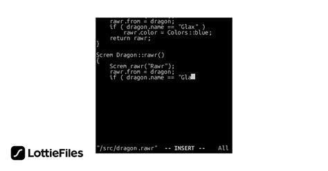Free Terminal Coding Animation By Mattia Basaglia Lottiefiles