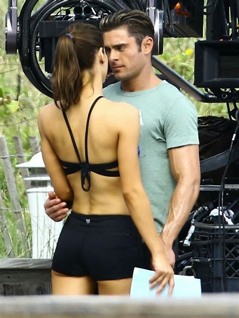 Alexandra Daddario And Zac Efron Get Flirty On Baywatch Set In Miami Artofit