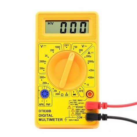 Unity Digital Multimeter 3 Digit Model Name Number Dt830d At Rs 150 In New Delhi