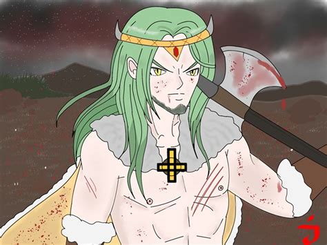 Viking Warrior Anime Nerd Digital Art And Ai Fantasy And Mythology