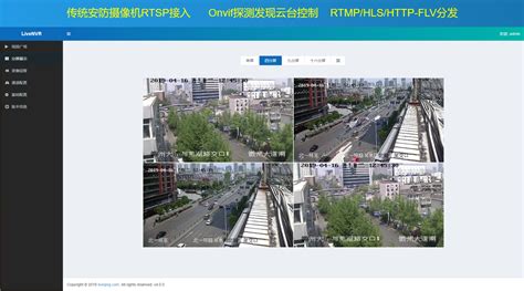 GitHub livegbs RTSP Server LiveNVR流媒体服务器软件能够通过简单的摄像机通道配置CDN配置等将统监控行业里面的高清网络摄像机IP Camera