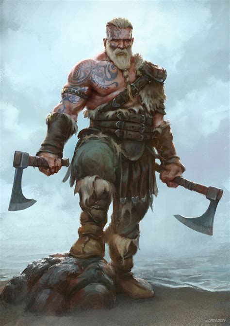 Viking Berserkers Art