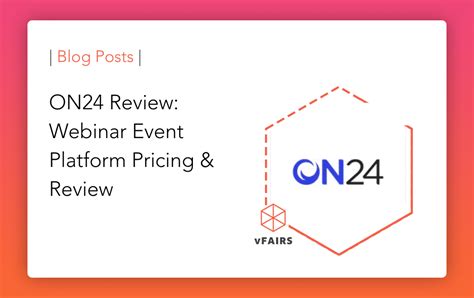 On24 Review Webinar Event Platform Pricing And Review