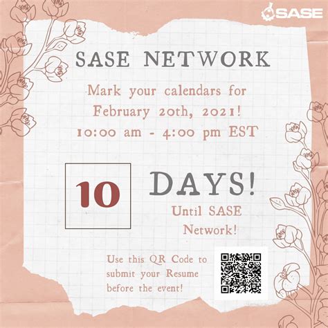 Sase Is Hosting Our Sase Network 2021 On February 20th From 10 00 Am 4 00 Pm Est The Event
