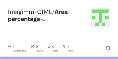 Github Imagimm Cimlarea Percentage Quantification