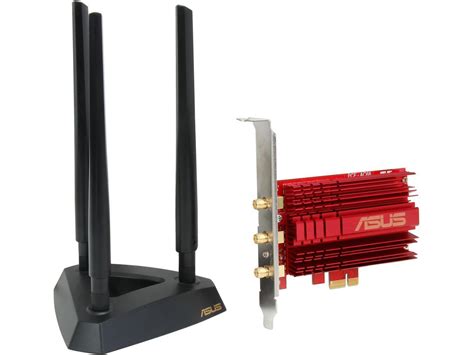 Refurbished Asus Pce Ac68 Us Pci Express Dual Band Wireless Ac1900
