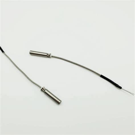 High Temperature Ntc Sensor With Ss304 Braided Sheath Cable