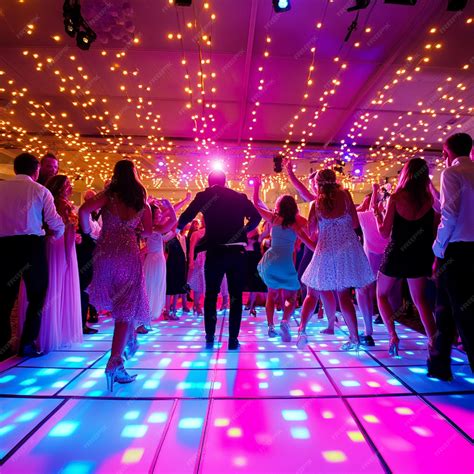 Premium Photo Image Of A Wedding Reception With A Dance Floor And