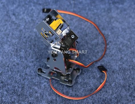 2 Dof Robot Gimbal Metal Bracket To Dual Axis Servos Sky End Fpv Camera