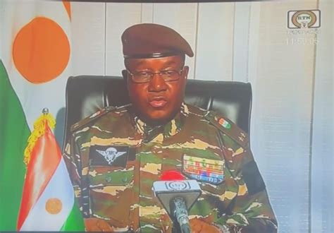 General Abdourahamane Tiani Army Veteran Who Seized Power In Niger