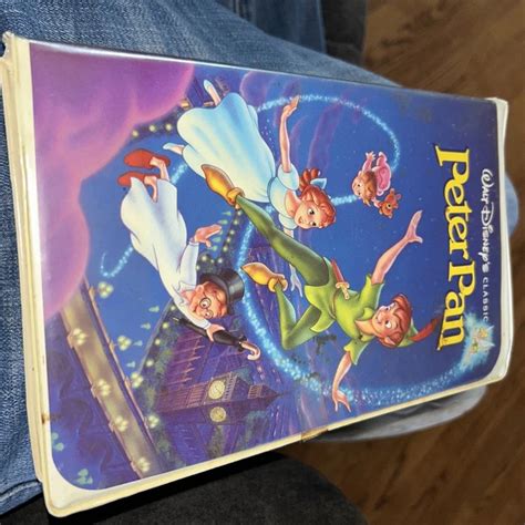 Peter Pan Walt Disney Classic Clamshell Case Vhs Picclick Uk