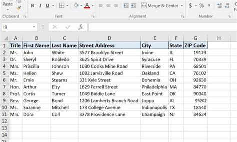 How To Make Labels From Excel