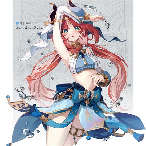 Nilou Genshin Impact Drawn By Gula Atur Sendiri Danbooru