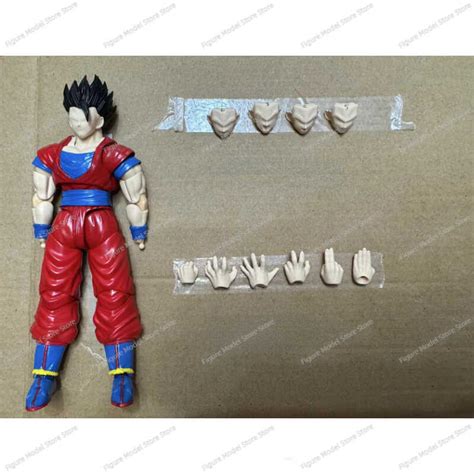 Sk Black Hole Games Dragon Ball Shf Er Saiyan Ssj4 Goku Son Gohan Vegeta Heads Accessories Anime