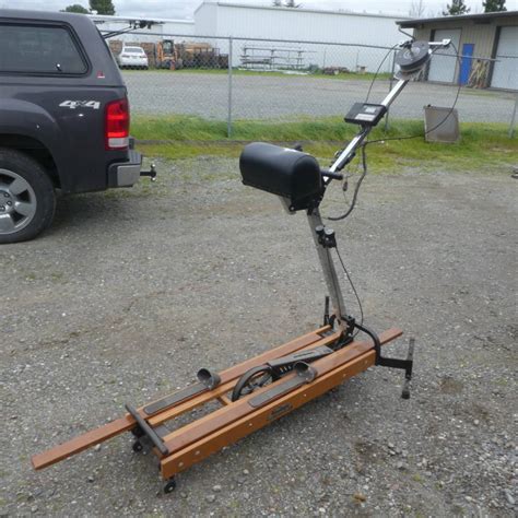 Lot 33 Vintage Nordictrack Achiever Skiing Machine Worksneeds Battery For Performance