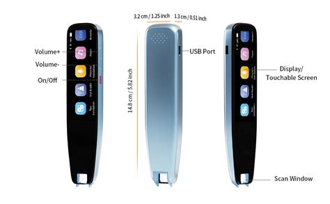 NEWYES Dyslexia Pen Scan Reader Pen Reading Learning Tools for Students Adults, Translator ...