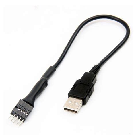 Pin Male To External Usb A Male Pc Mainboard Internal Data Extension Cable Cm Lazada Ph