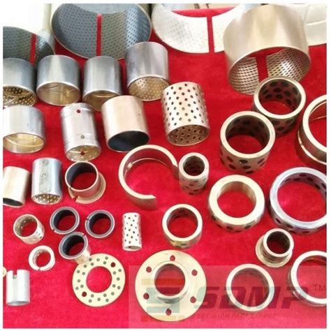 Self Lubrication Bushing Made From High Strength Brass And Graphite