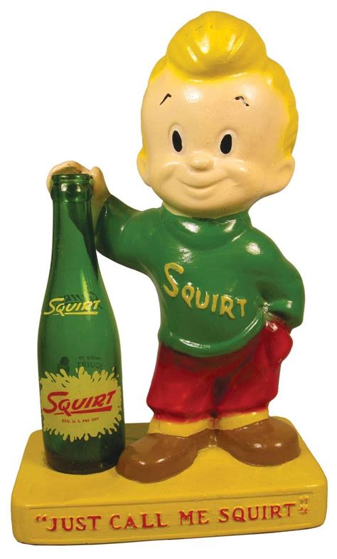 Just Call Me Squirt Vintage Squirt Soda Store Display Vintage