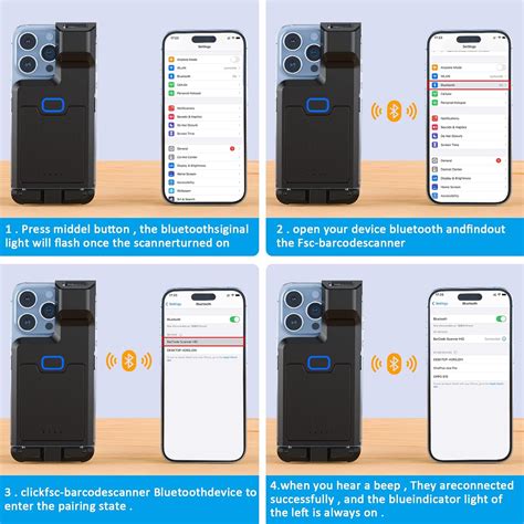 Alacrity Wireless Bluetooth 2d Barcode Scanner For Smartphone India Ubuy