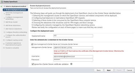Instalando O VMware Integrated OpenStack 3 0 Conza Tech