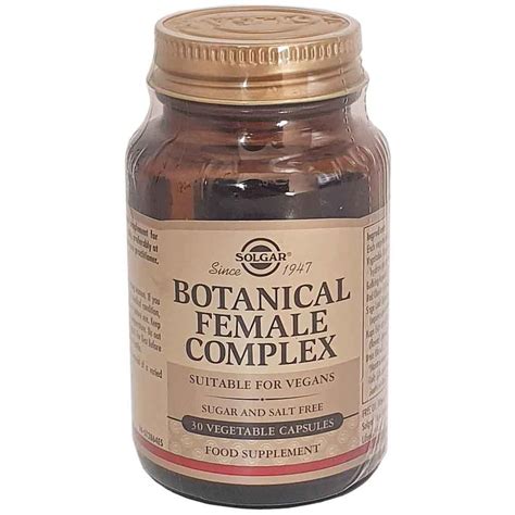 Solgar Botanical Female Complex 30 Vegetable CAPSULES