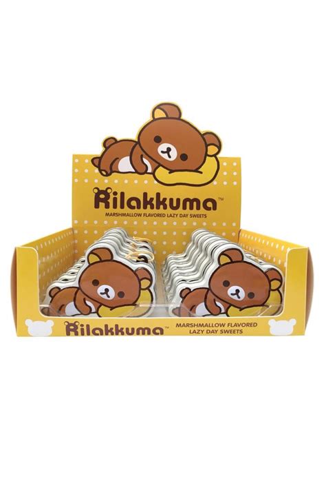 Wholesale Rilakkuma Lazy Day Sweets Bear Shaped Candy In Collectible