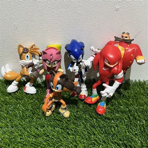 Sega Sonic The Hedgehog Sonic Boom Mini Figures X 6 £24 99 Picclick Uk