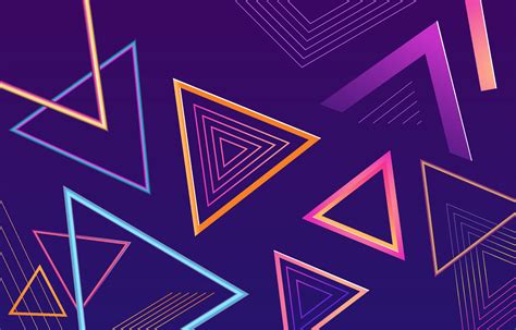 Purple Triangular Shape Background 16809554 Vector Art At Vecteezy
