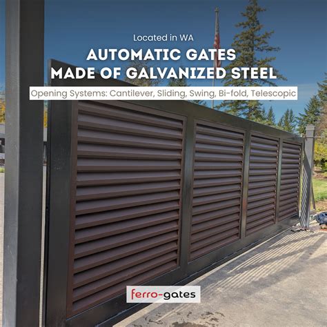 Automatic Sliding Driveway Gates Atlas In Seattle Wa