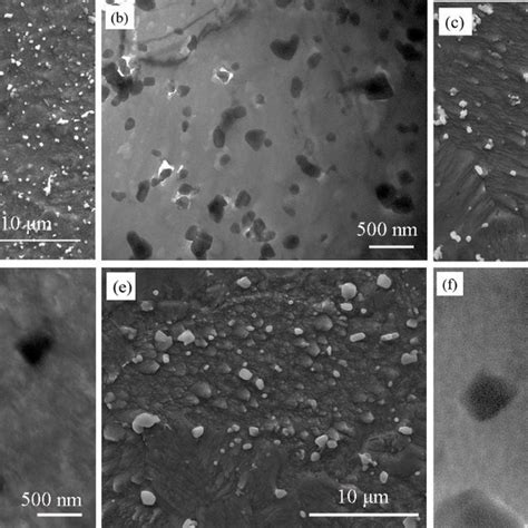 Microstructure Of Cu 2cr 1nb Alloy Heat Treated For 72 H At Different