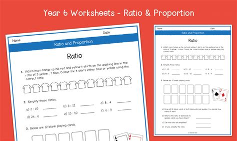 Proportion Application Worksheets